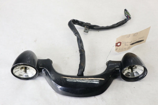 OEM Harley Davidson Rear Fender Turn Signal Lamp Gloss Black 73314-10 ...