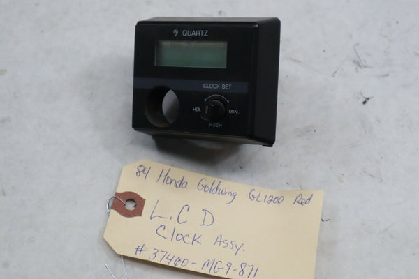 OEM Honda Motorcycle LCD Clock 1984 Goldwing GL1200A 37460-MG9-871 ...