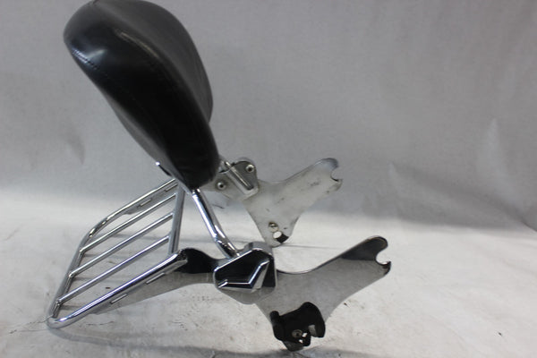 AFTERMARKET SISSY BAR W/ LUGGAGE RACK CHROME 2008 H-D ELECTRAGLIDE FLH ...