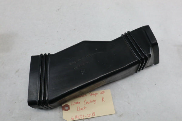 OEM Kawasaki Motorcycle RIGHT Lower Cowling Duct 1986 Voyager 1200 Red ...