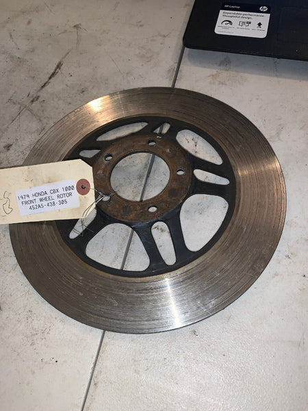 452A5-438-305 Honda Front Rotor (1) 1979 CBX 1000 CBX1000 SS Super Spo ...