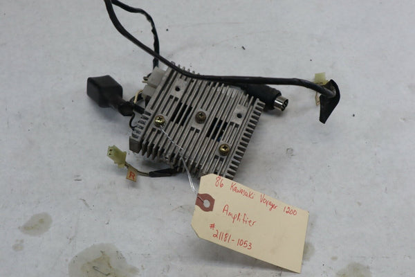 OEM Kawasaki Motorcycle Clarion Amplifier 1986 Voyager 1200 21181-1053 ...