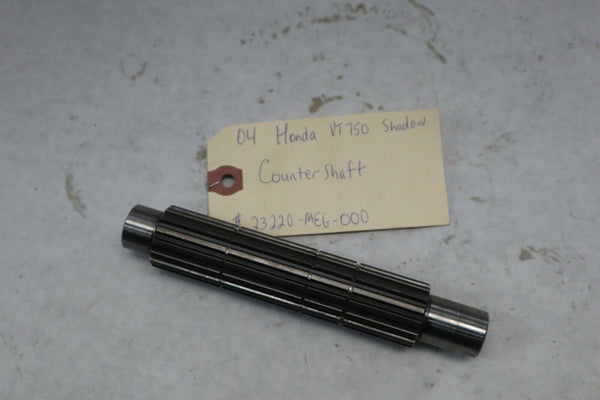 OEM Honda Motorcycle Countershaft 2004 Shadow VT750 23220-MEG-000 ...
