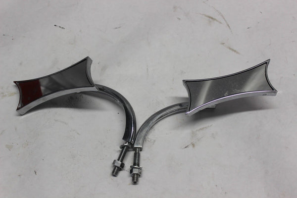 Aftermarket Chrome Mirrors (2) Harley Davidson – Midwest Moto Parts